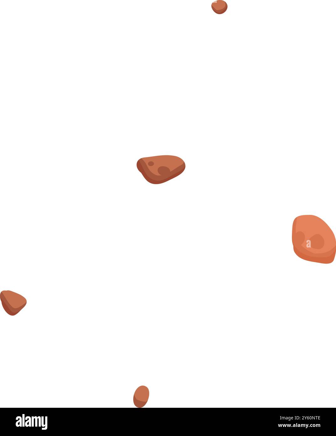 Cartoon meat product. Chicken, sausage and sausages. Steak, pork bacon ...