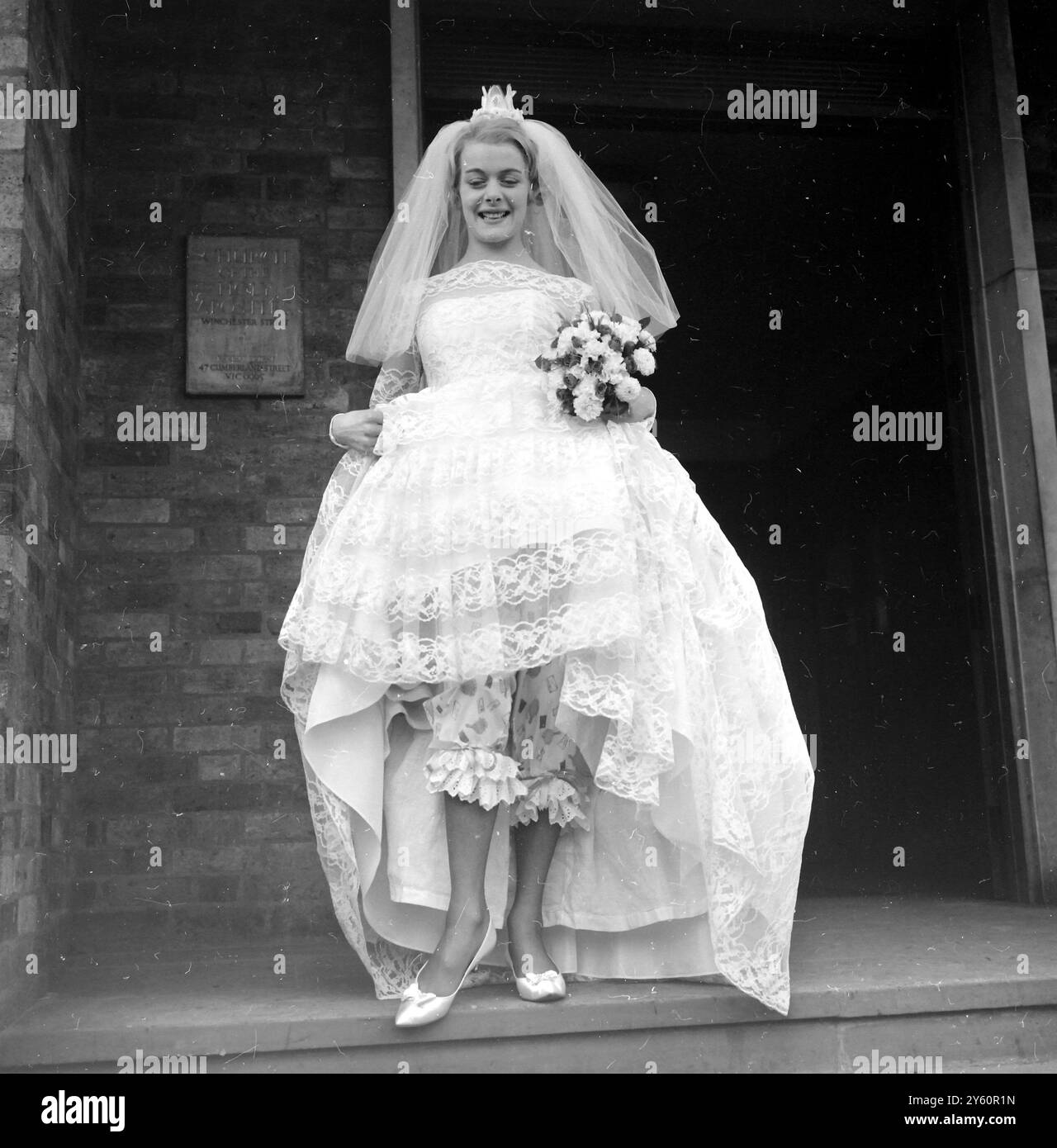 DYER HAL VICTORIA LACE DRAWERS / 5 NOVEMBER 1960 Stock Photo - Alamy