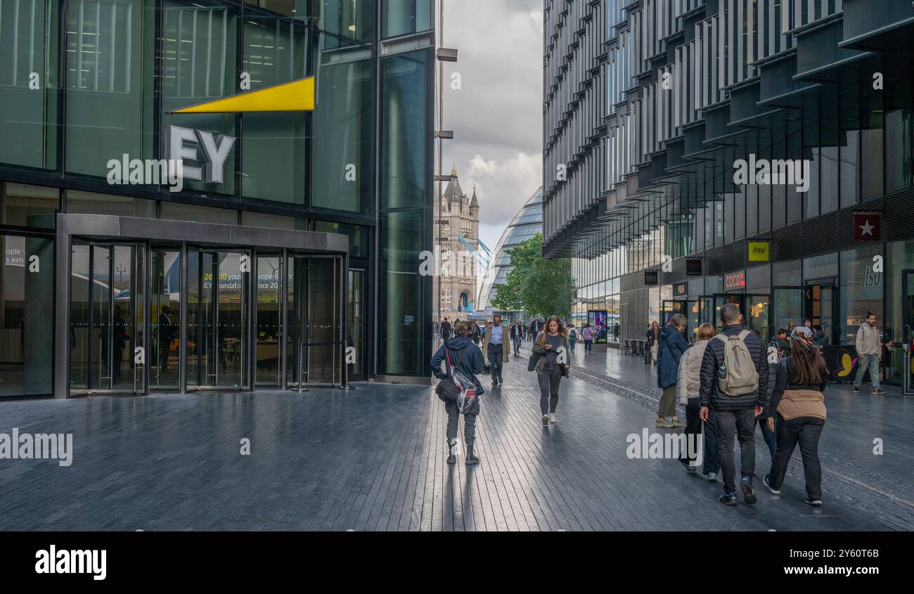 London, UK. 23rd Sep, 2024. The EY (Ernst & Young) Building, 1 More ...