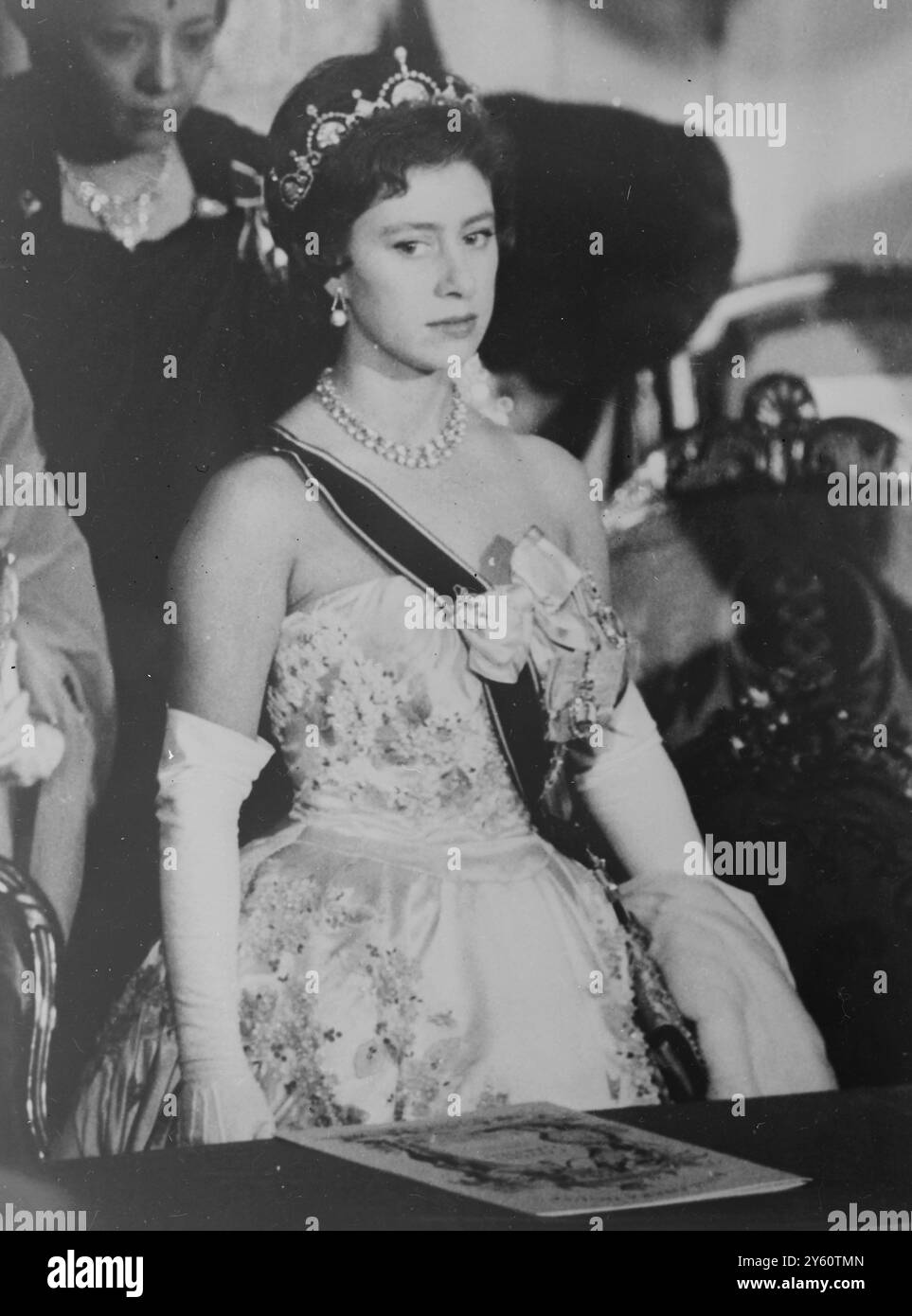 MARGARET ROSE ROYAL BOX COVENT GDN OPERA H LONDON 20 OCTOBER 1960 Stock ...
