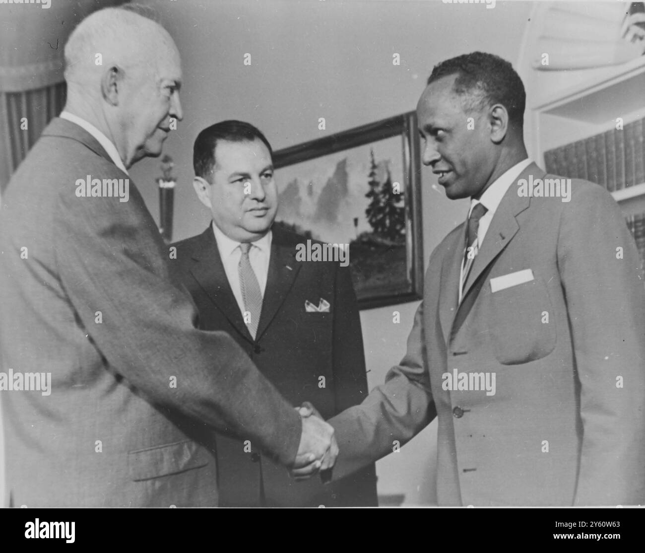 ISSA A LEADER OF SOMALI DELE+IKE / 17 OCTOBER 1960 Stock Photo - Alamy