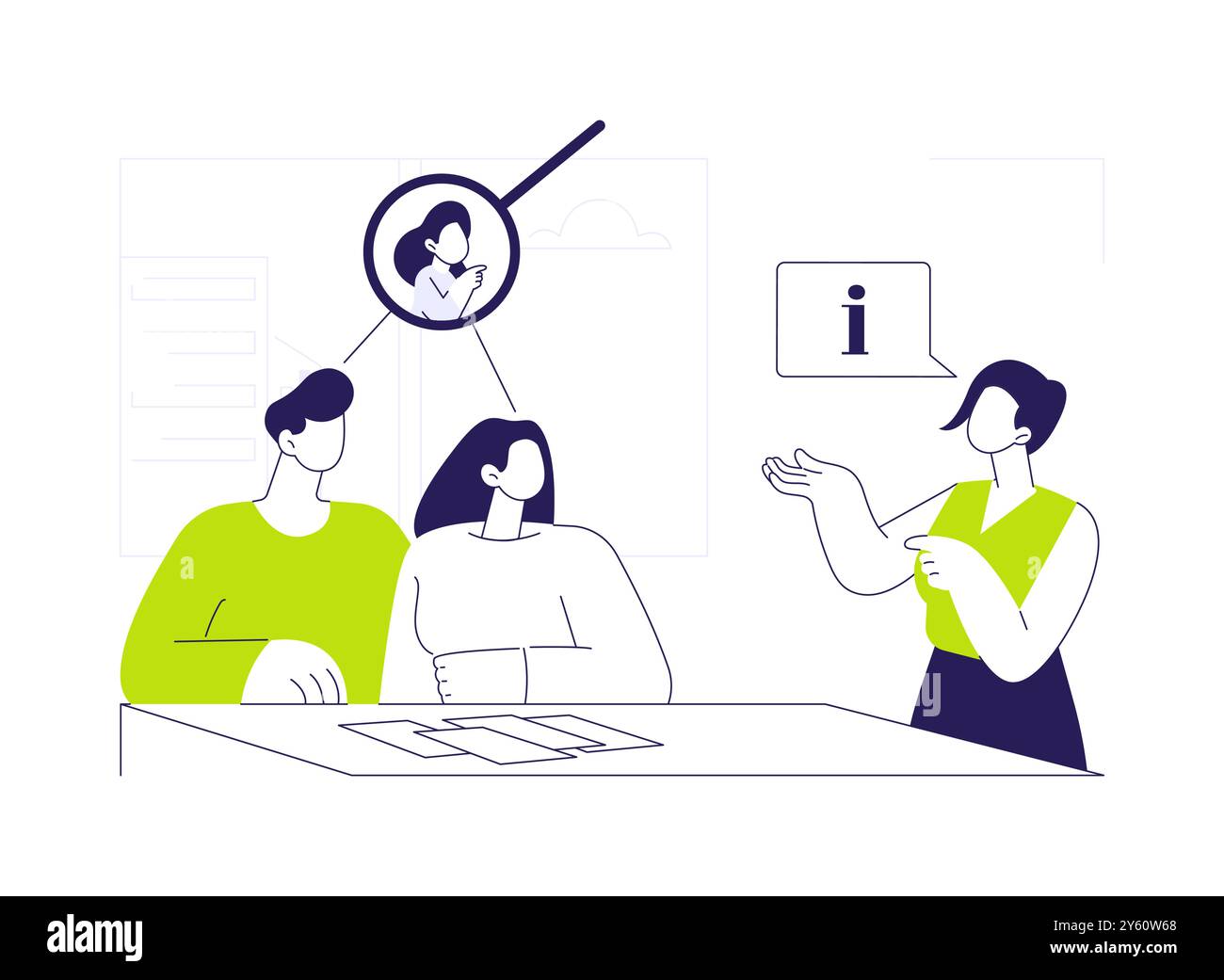 Family assessment abstract concept vector illustration Stock Vector ...