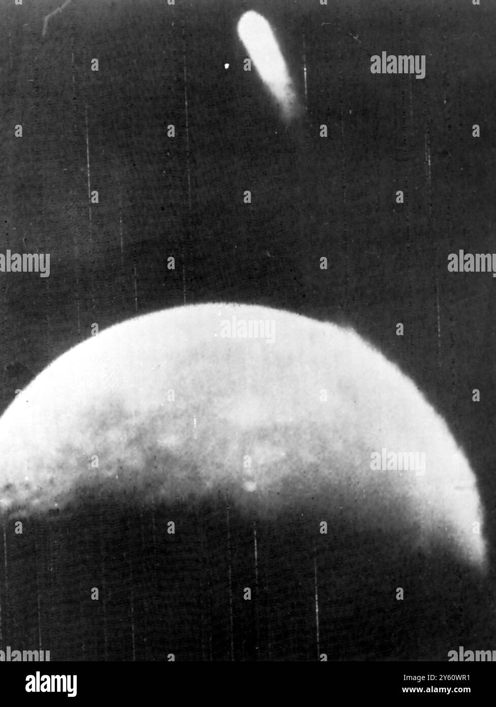 GUIDED MISSILE AND ROCKETS ATLAS CARRYING 3 MICE 13 OCTOBER 1960 Stock ...