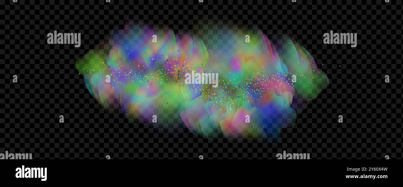 Explosions of color powder.Background of an explosion of colorful smoke ...