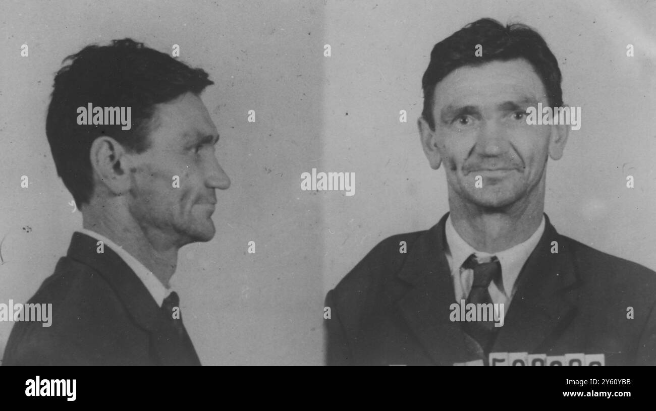 FLEGEL W BELIEVED TO BE NAZI M BORMAN / 30 SEPTEMBER 1960 Stock Photo ...
