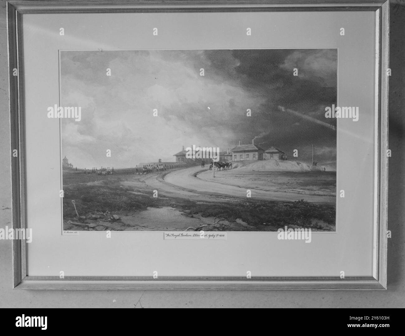 PAINTINGS THE CAMP PRESENTED ALDERSHOT LIBRARY BY QUEEN 23 SEPTEMBER ...