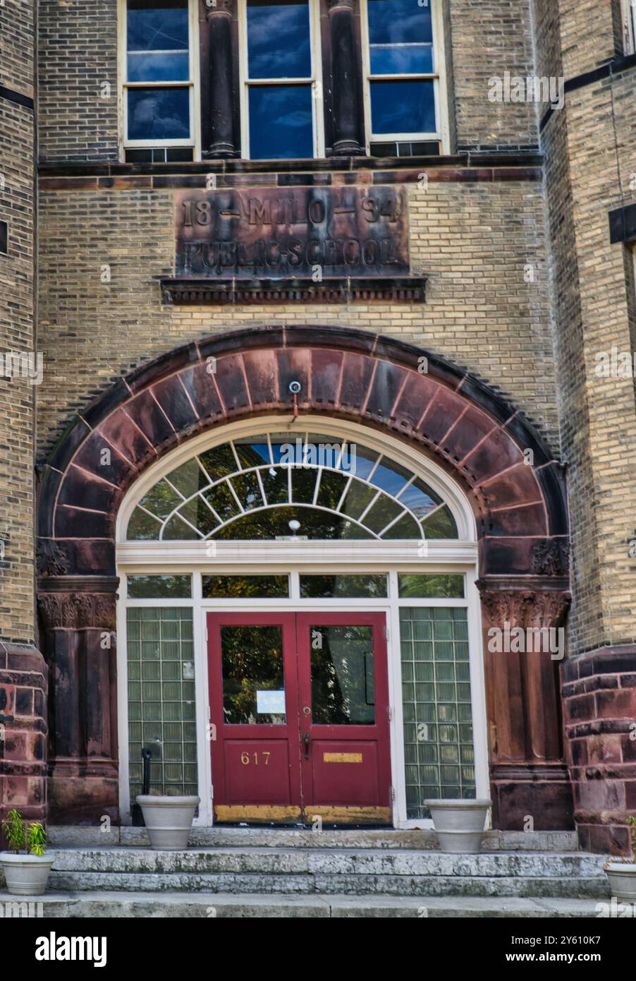 Former public milo school building is now a community arts center in ...