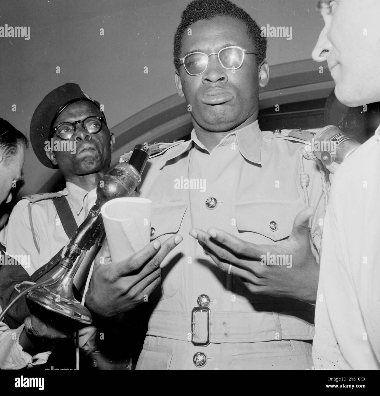 MOBUTU JOSEPH PRESS / 17 SEPTEMBER 1960 Stock Photo - Alamy