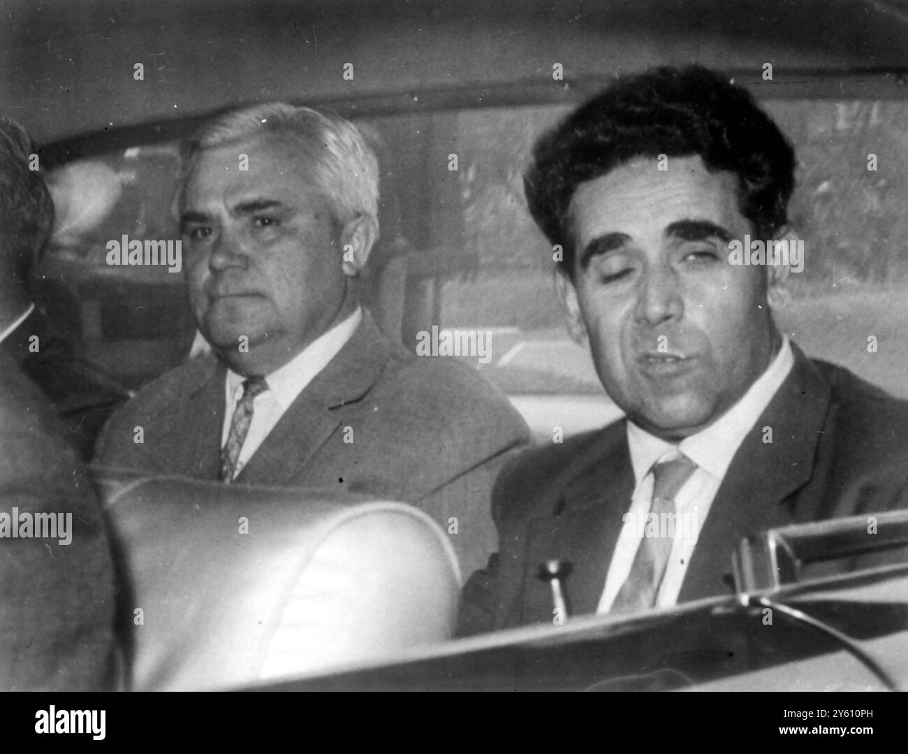 RUSSIAN AMBASSADOR MIKHAIL YAKOVLEV LEAVES CONGO 18 SEPTEMBER 1960 ...