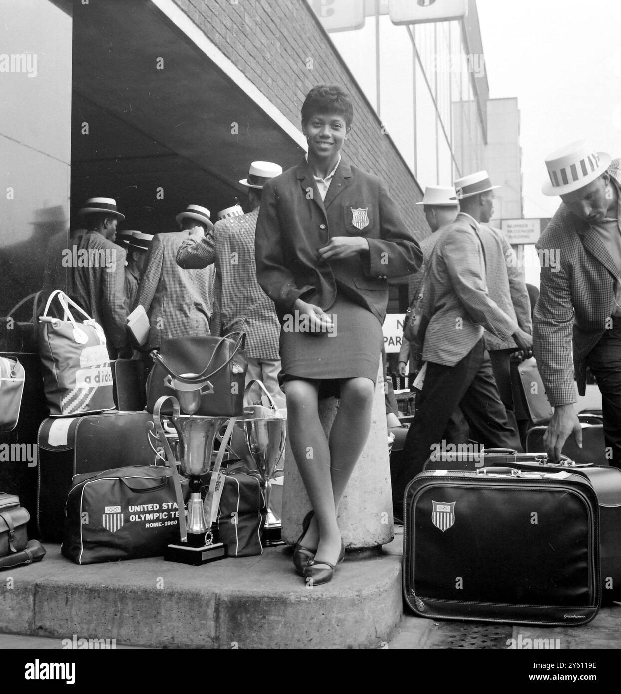 Wilma rudolph 1960 hi-res stock photography and images - Alamy