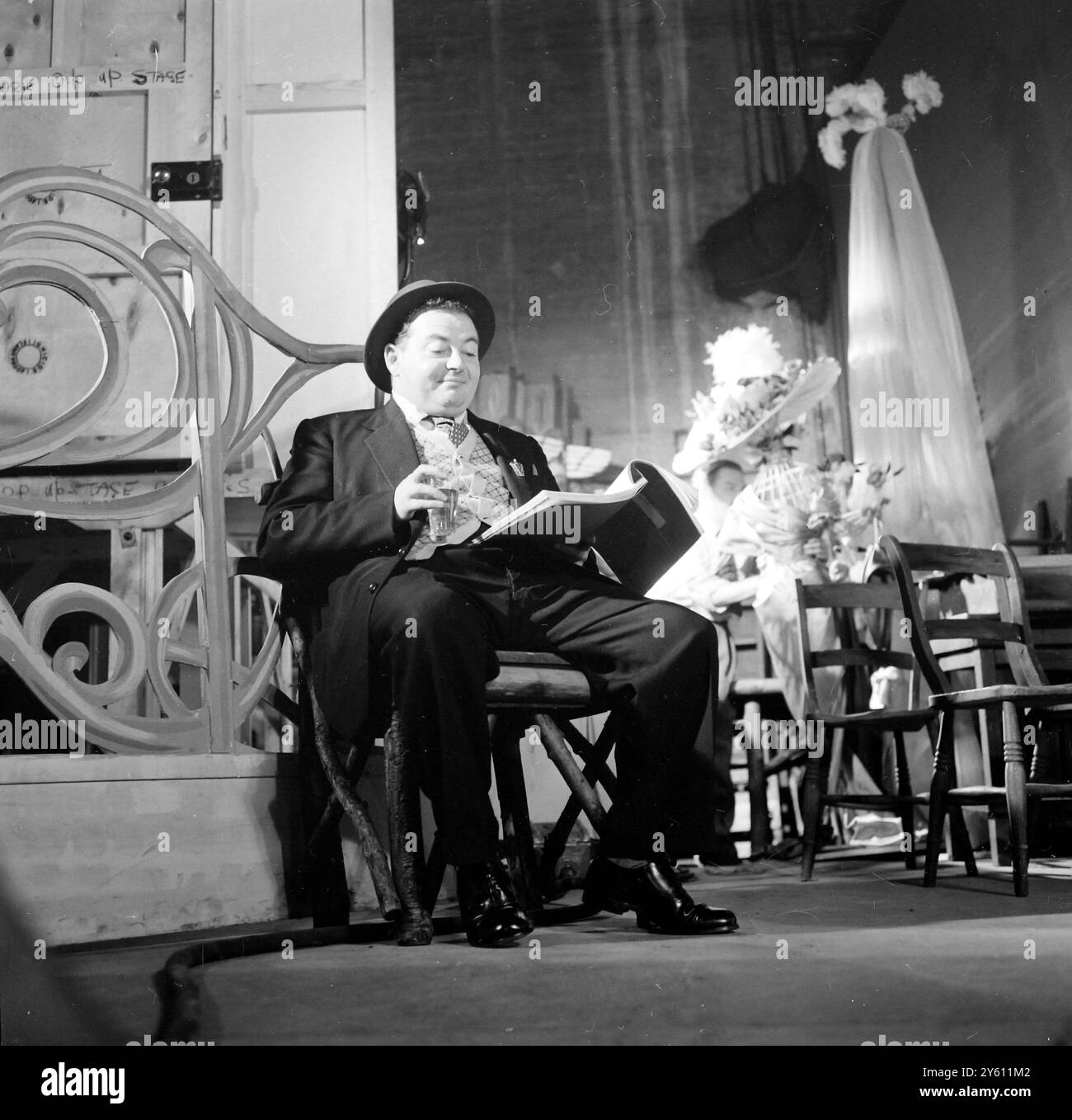 ACTOR JOSPEH BEHRMANN / 7 SEPTEMBER 1960 Stock Photo - Alamy