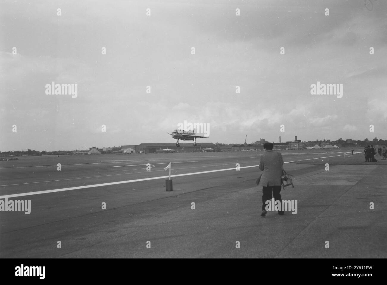 AVIATION SC1 VERTICAL TAKE OFF PLANE AT THE SHOW 7 SEPTEMBER 1960 Stock ...