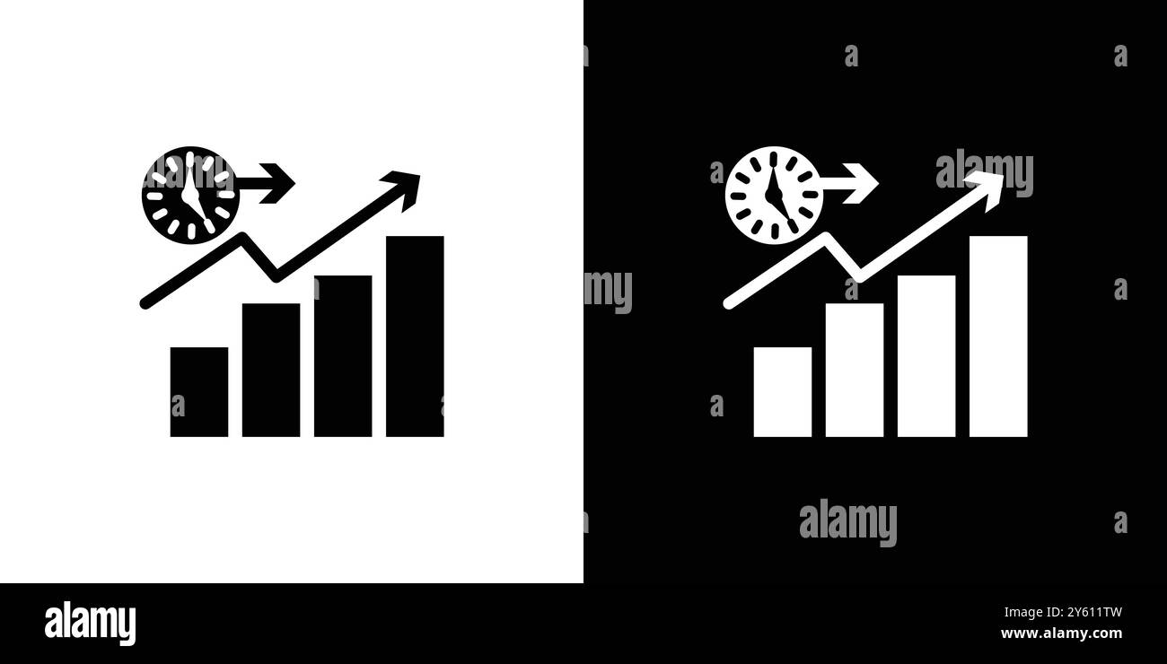 Predict, forecast icon vector logo set collection or bundle pack group ...