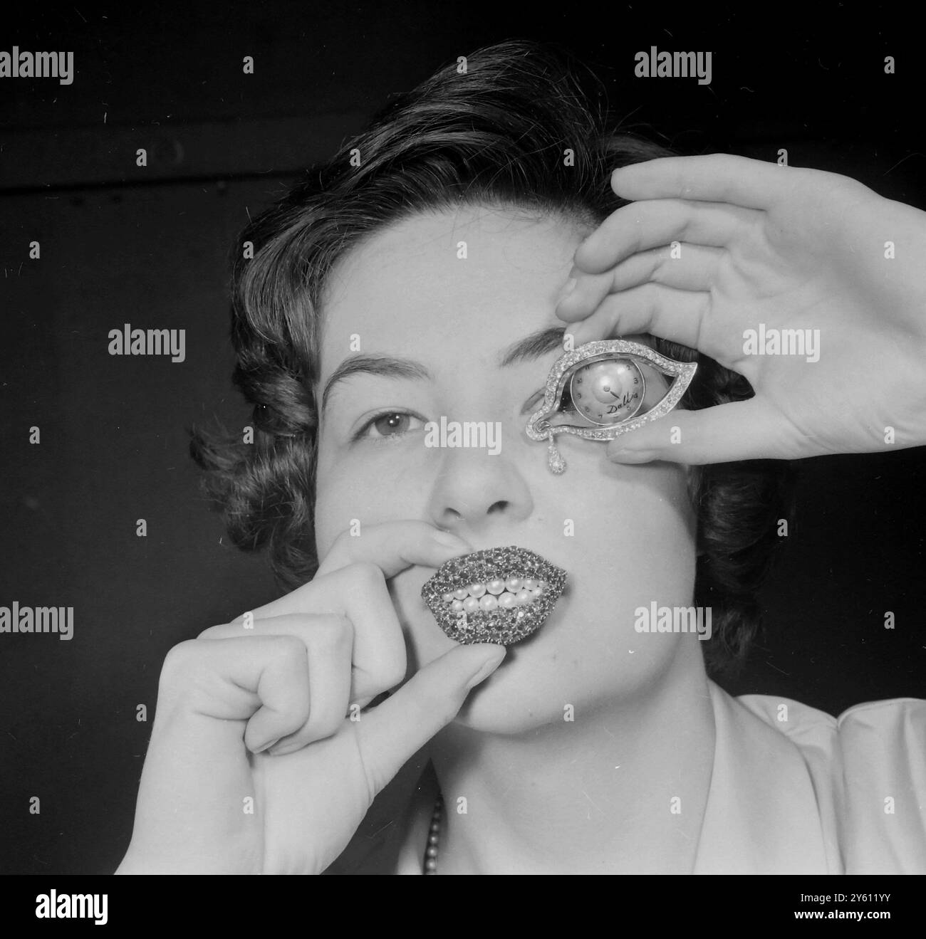 SARAH PHILLIMORE PRESENTING SALVADOR DALI JEWELS AT EXHIBITION IN ...