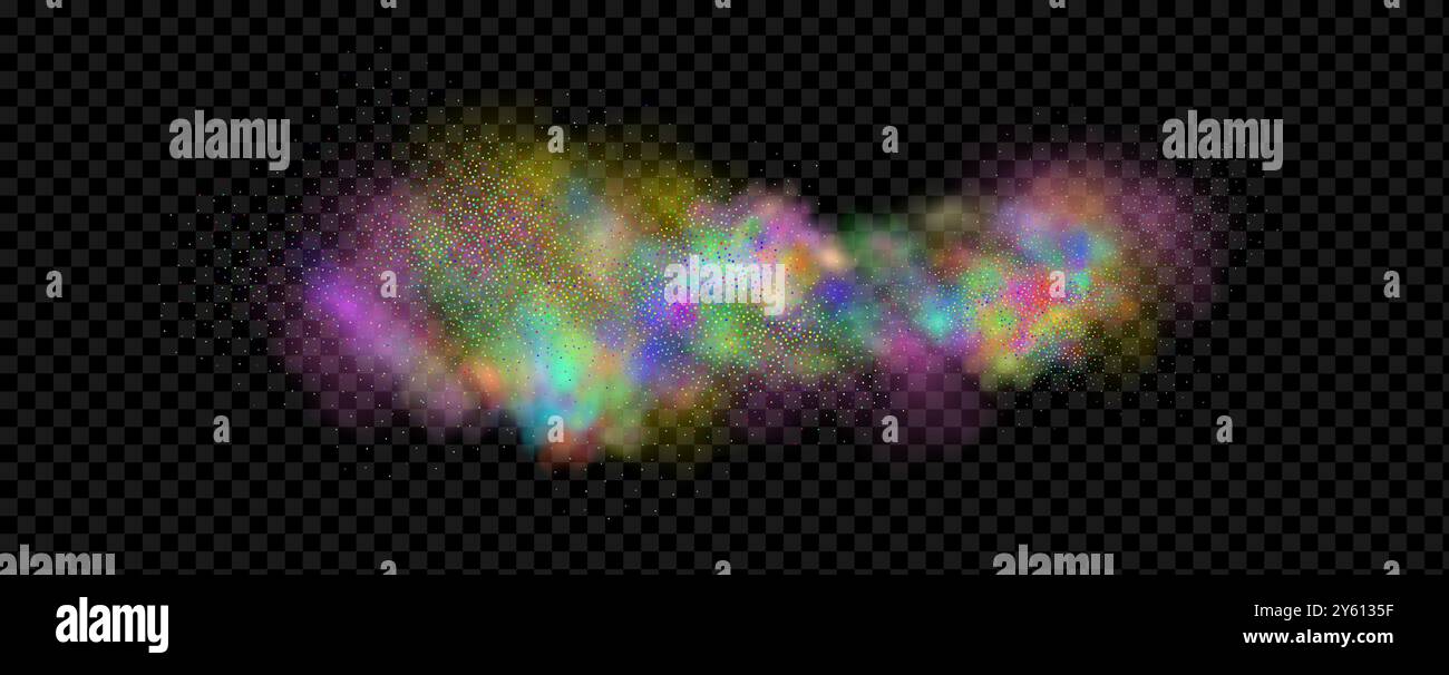 Explosions of color powder.Background of an explosion of colorful smoke ...