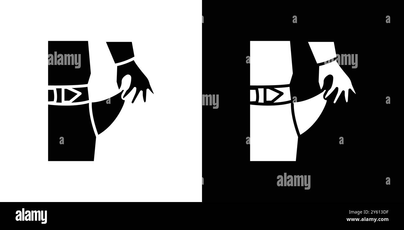 Empty pockets poor Stock Vector Images - Alamy