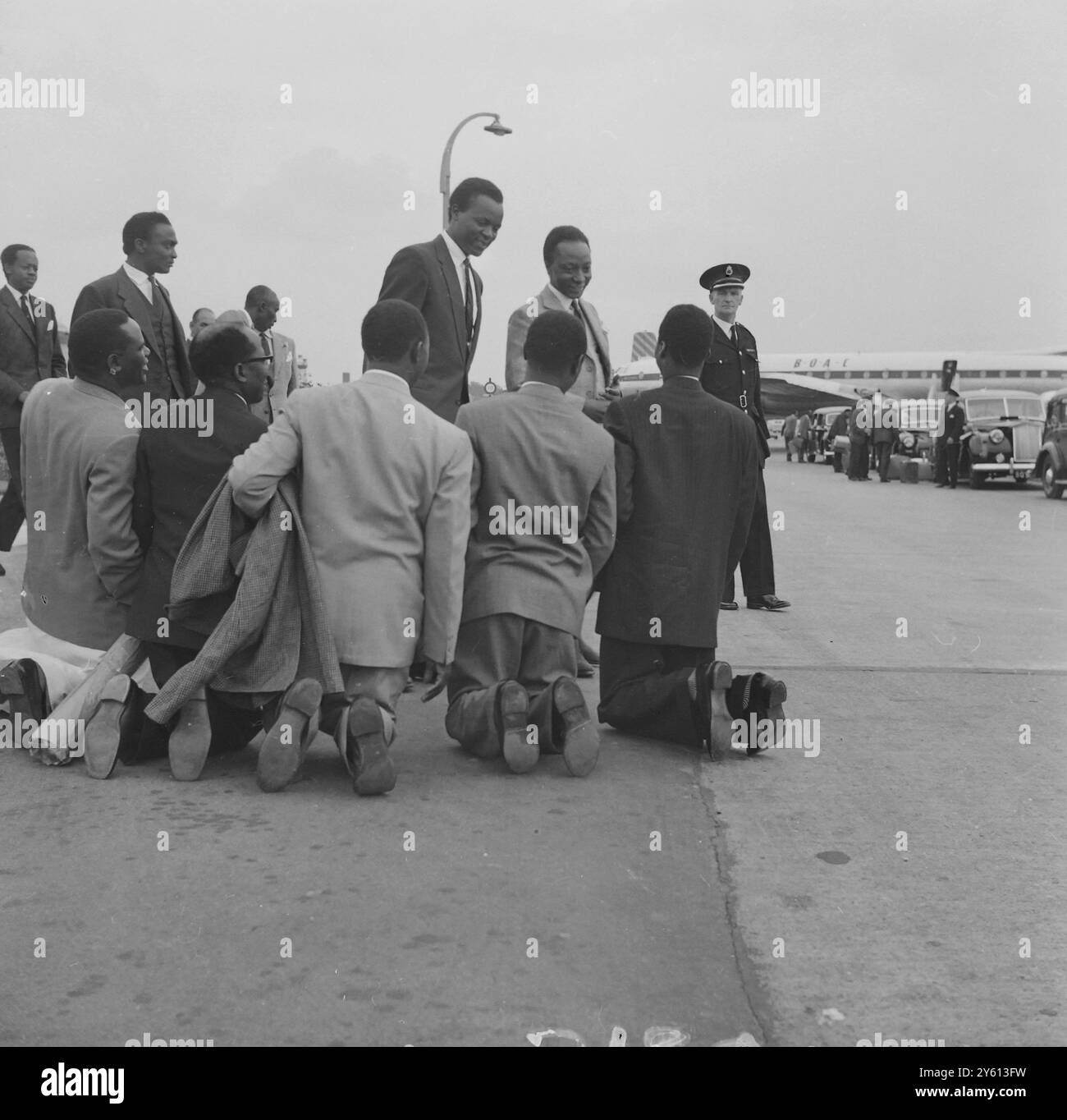 KABAKA OF BUGANDA IN LONDON 14 AUGUST 1960 Stock Photo - Alamy