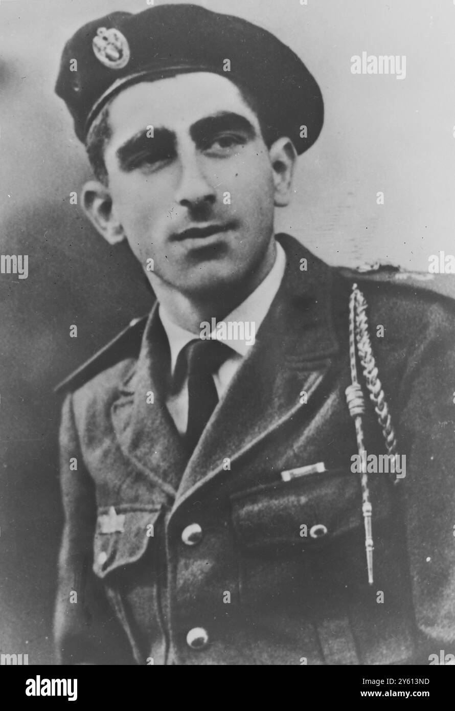 FRENCH SOLDIER MICHEL CASTERA - EXECUTED BY REBELS IN ALGERIA / 12 ...