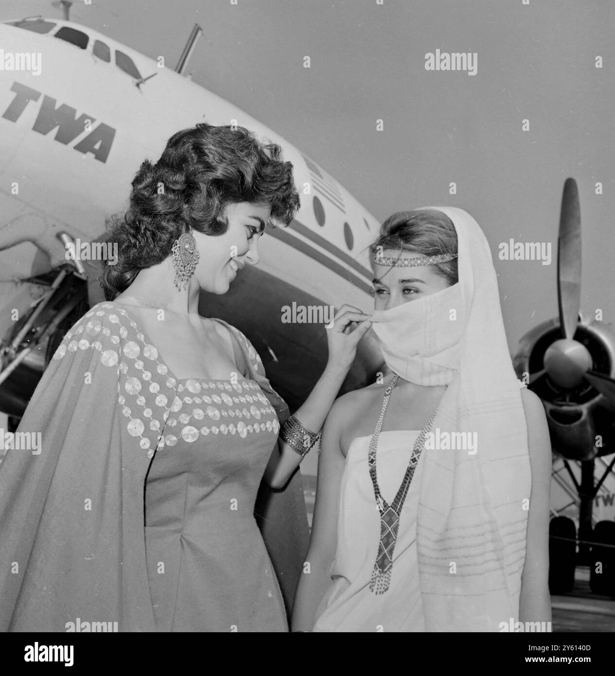 DAJANI LILI MISS MOROCCO / 10 AUGUST 1960 Stock Photo - Alamy