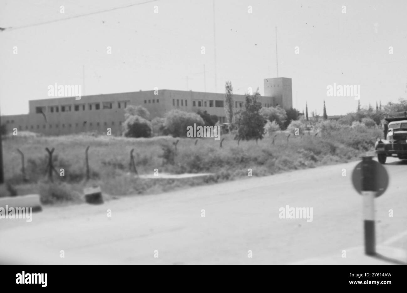 LAW & ORDER EICHMANN BRITICH TARGET FORT WHERE KEPT 6 AUGUST 1960 Stock ...