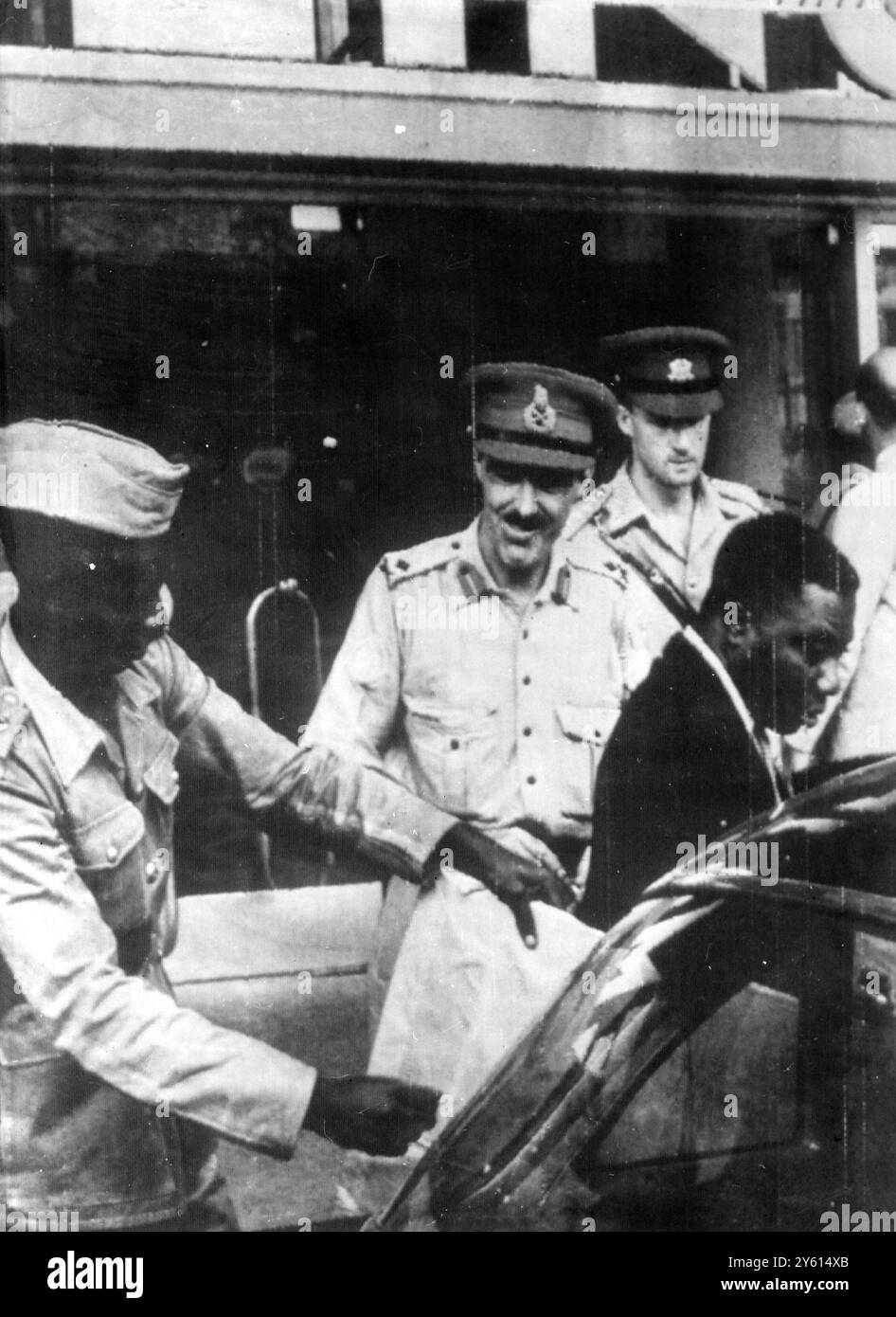 GENERAL ALEXANDER IN CONGO / 31 JULY 1960 Stock Photo - Alamy