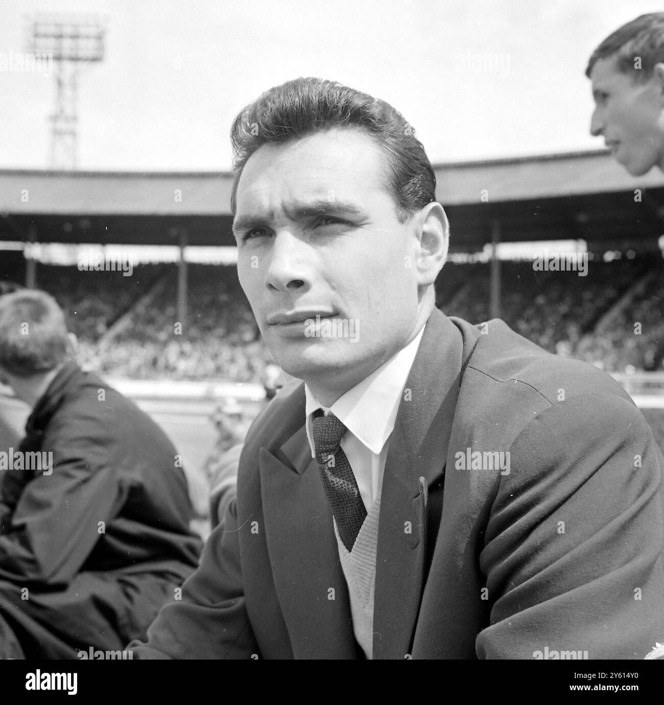 FOURNIER MAURI FRENCH HIGH JUMPER / 2 AUGUST 1960 Stock Photo - Alamy
