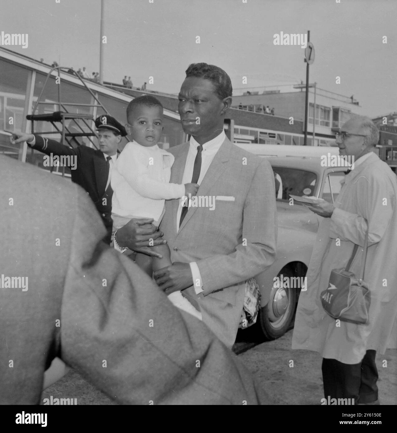 NAT KELLY SON OF NAT KING COLE IN LONDON 3 AUGUST 1960 Stock Photo - Alamy