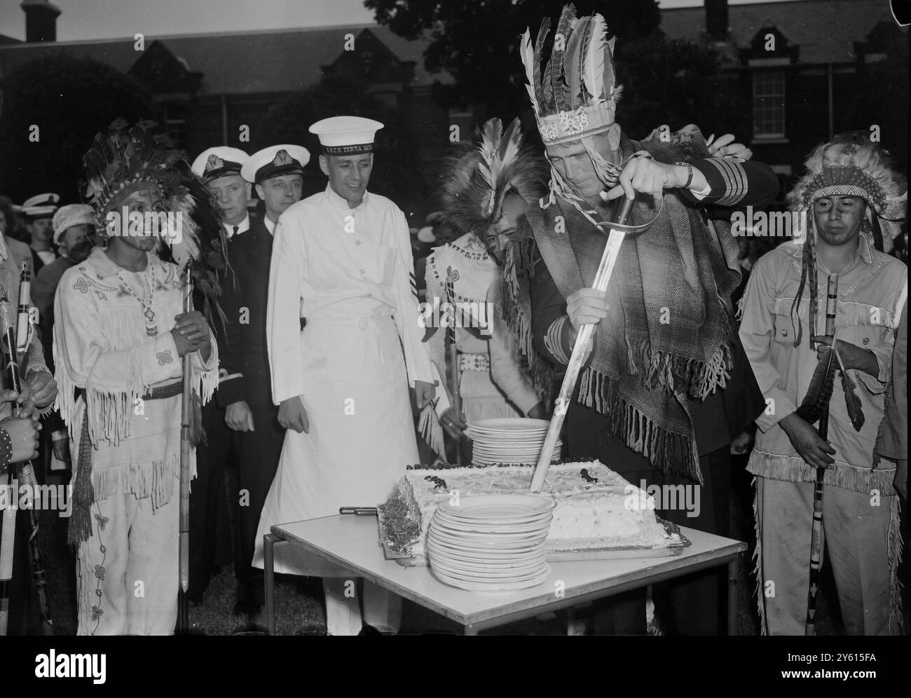 DALGLEISH J S CAPTAIN HMS EXCELLENT / 29 JULY 1960 Stock Photo - Alamy