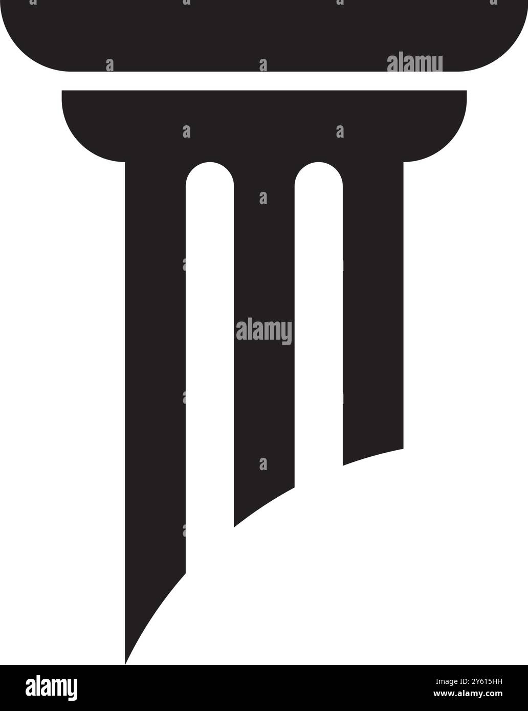 Column logo vector illustration template design Stock Vector Image ...