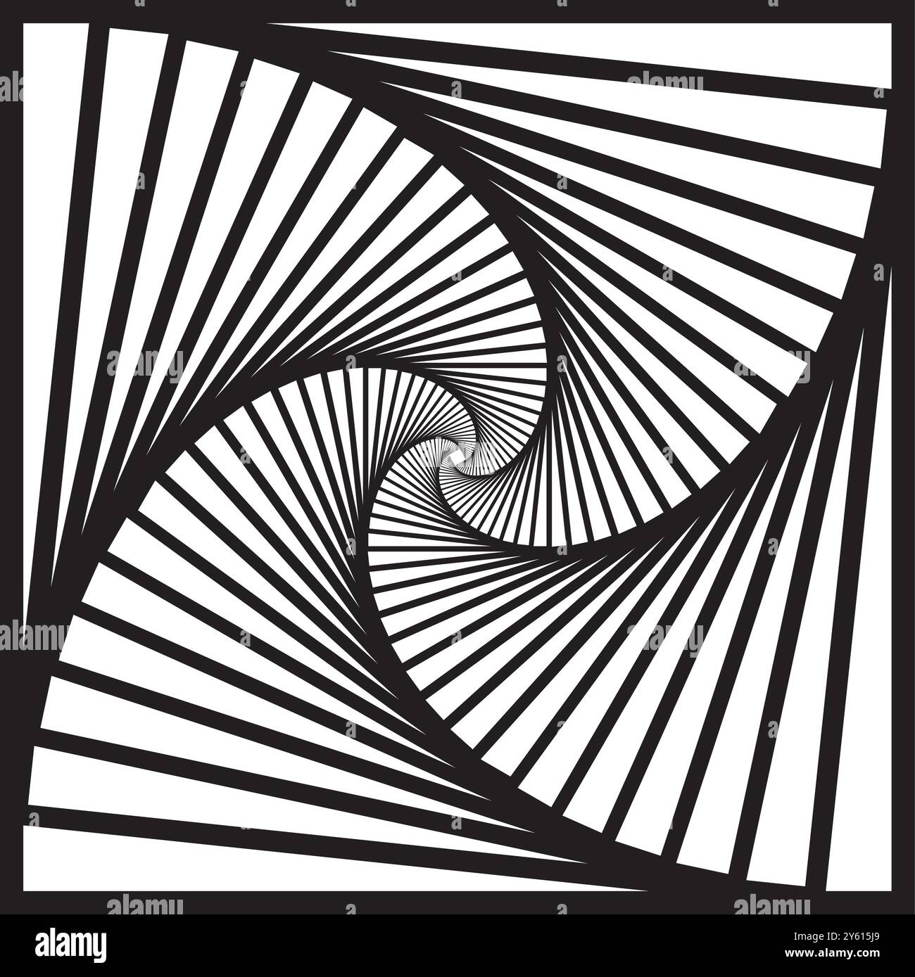 spiral squares. abstract geometric background. Vector illustration ...