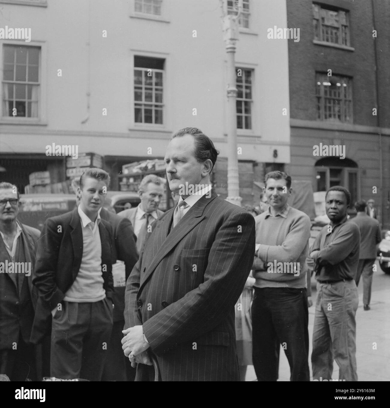 GEORGE DOOLETE CHARGED 25 JULY 1960 Stock Photo - Alamy