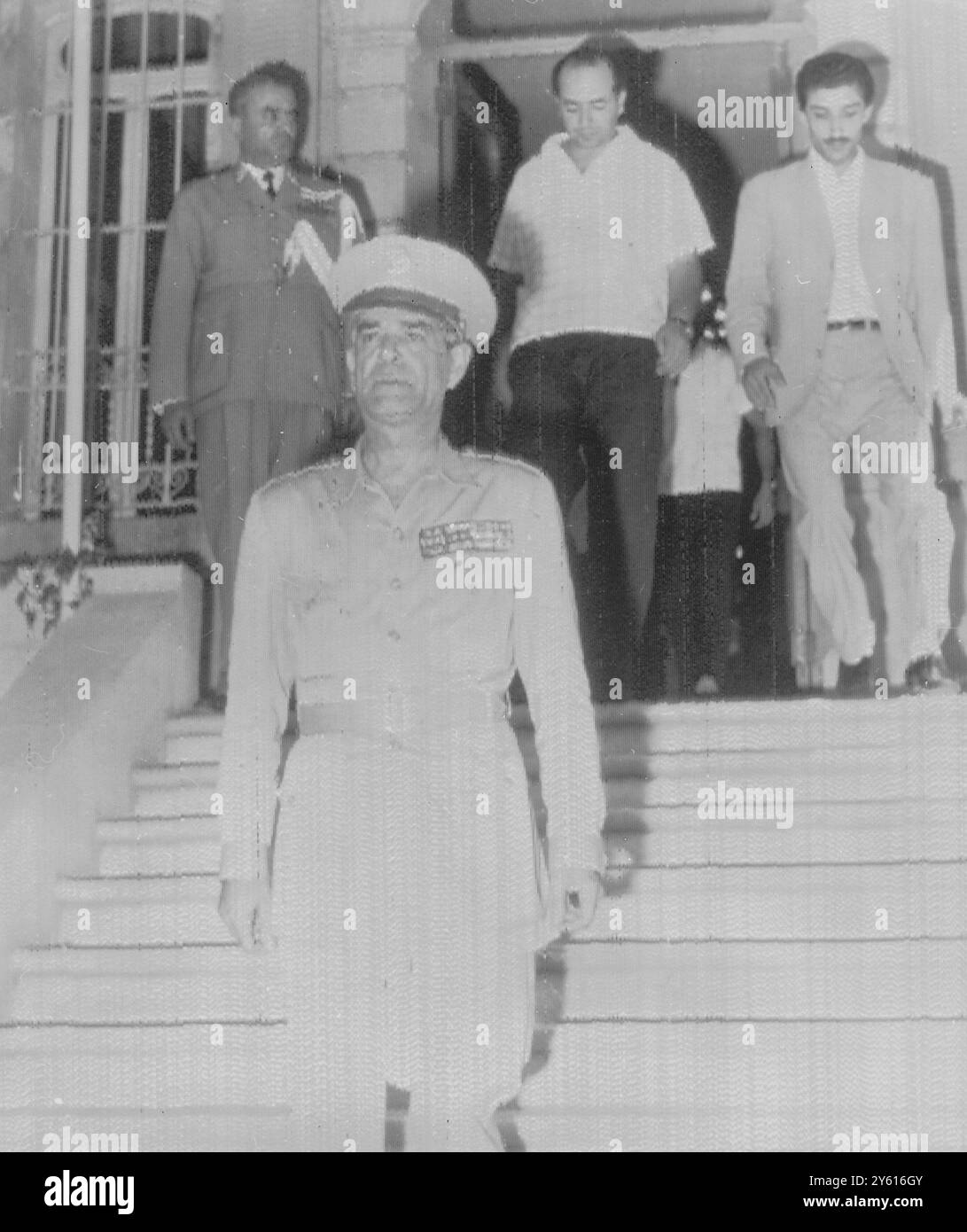 CHEHAB FAUD MINISTER OF DEFENCE BEIRUT / 20 JULY 1960 Stock Photo - Alamy