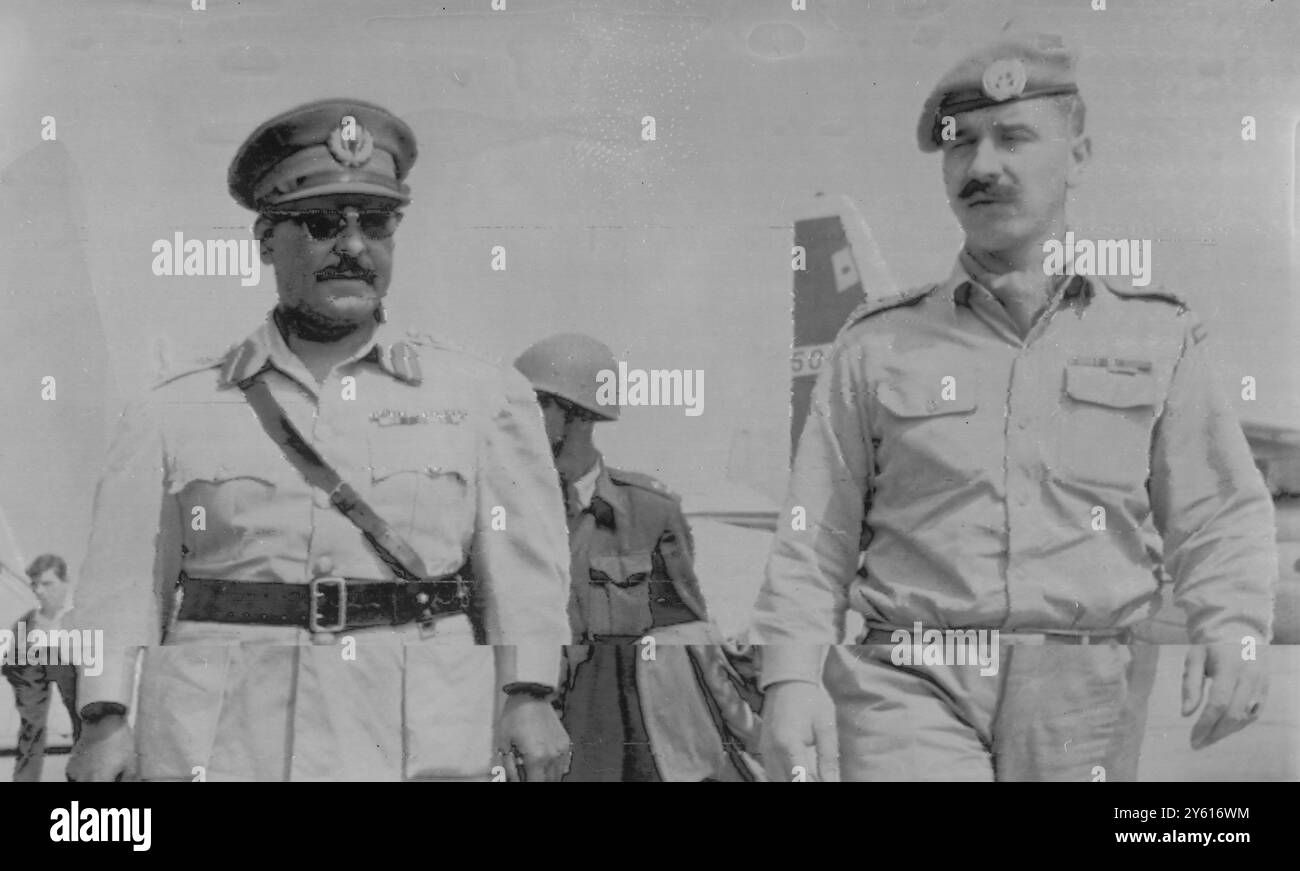 GENERAL IYASU OF ETHIOPIA WITH MAJOR GUSTAFSON OF DENMARK IN CONGO / 18 ...