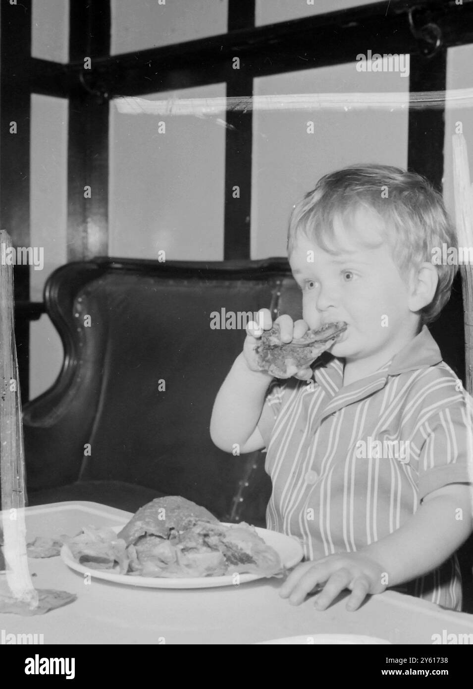 RICHARD SUGRUE - STRONGEST BABY IN THE WORLD 14 JULY 1960 Stock Photo ...