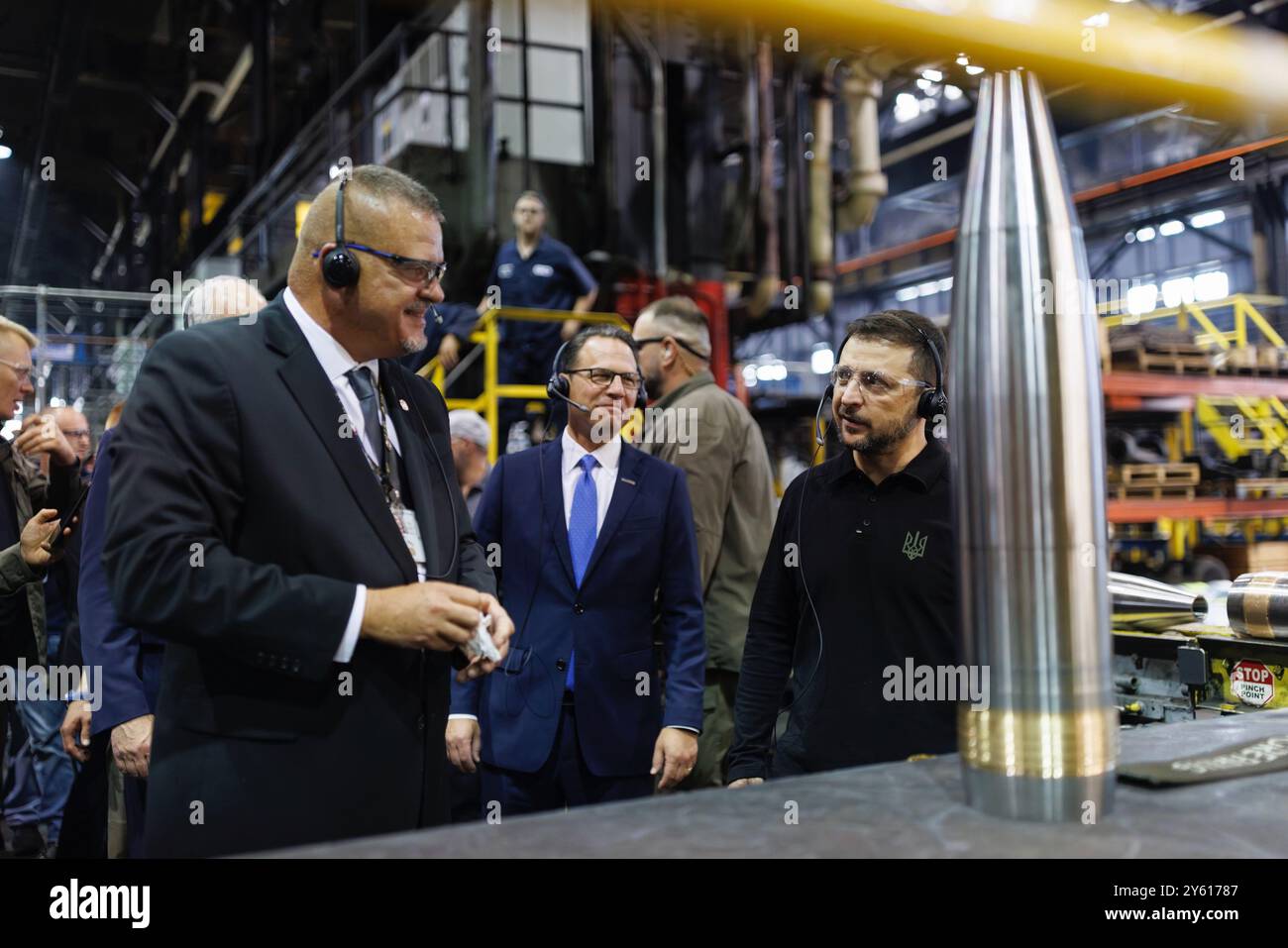 Scranton, United States. 22nd Sep, 2024. Ukrainian President Volodymyr ...