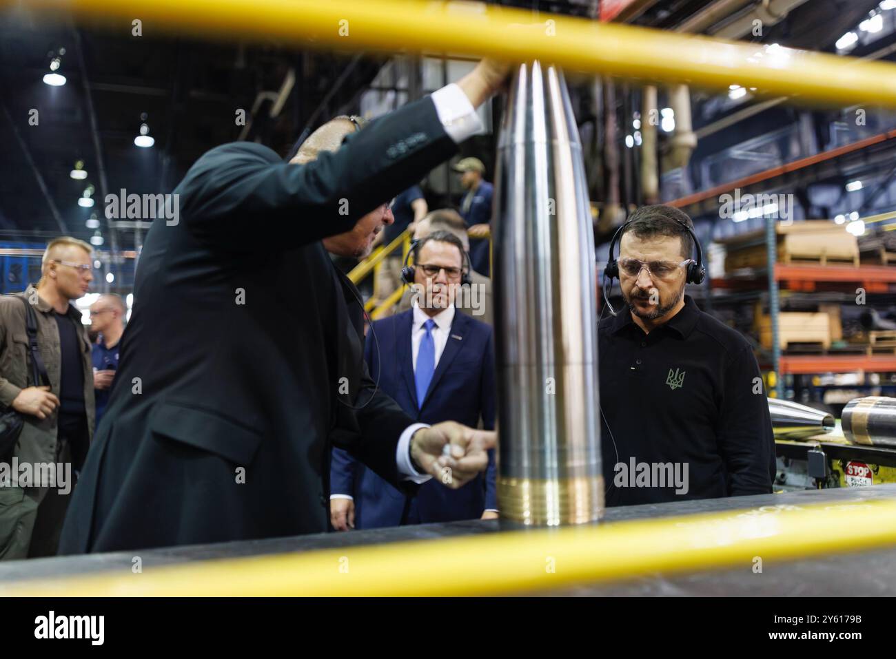 Scranton, United States. 22nd Sep, 2024. Ukrainian President Volodymyr ...
