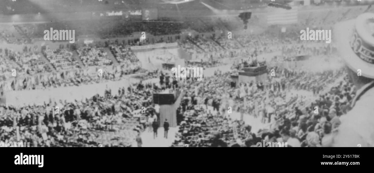 MEETINGS DEMOCRATIC NATIONAL CONVENTION IN LOS ANGELES 12 JULY 1960 ...