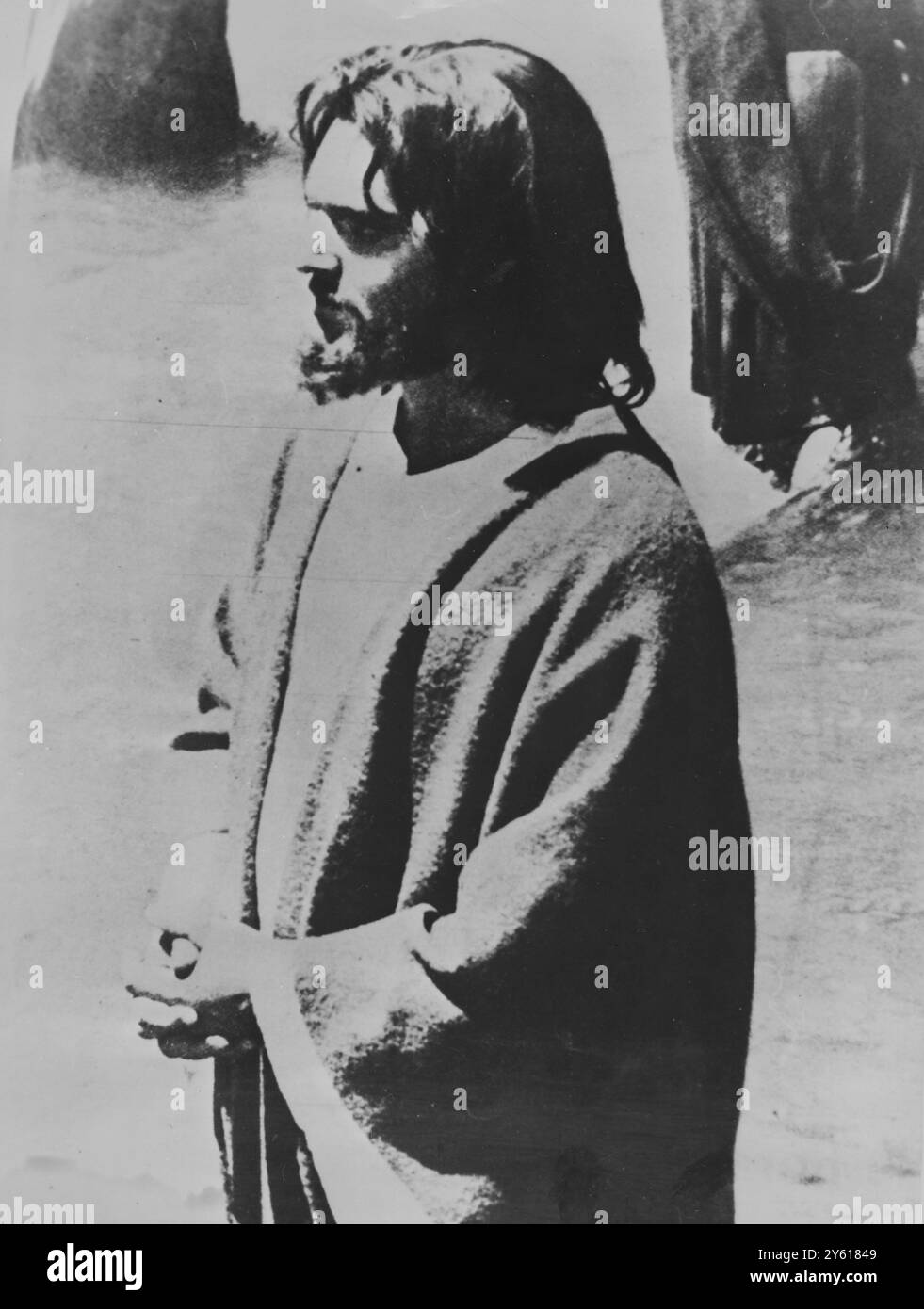 ACTOR JEFFREY HUNTER AS JESUS CHRIST IN KING OF KINGS / 6 JULY 1960 ...