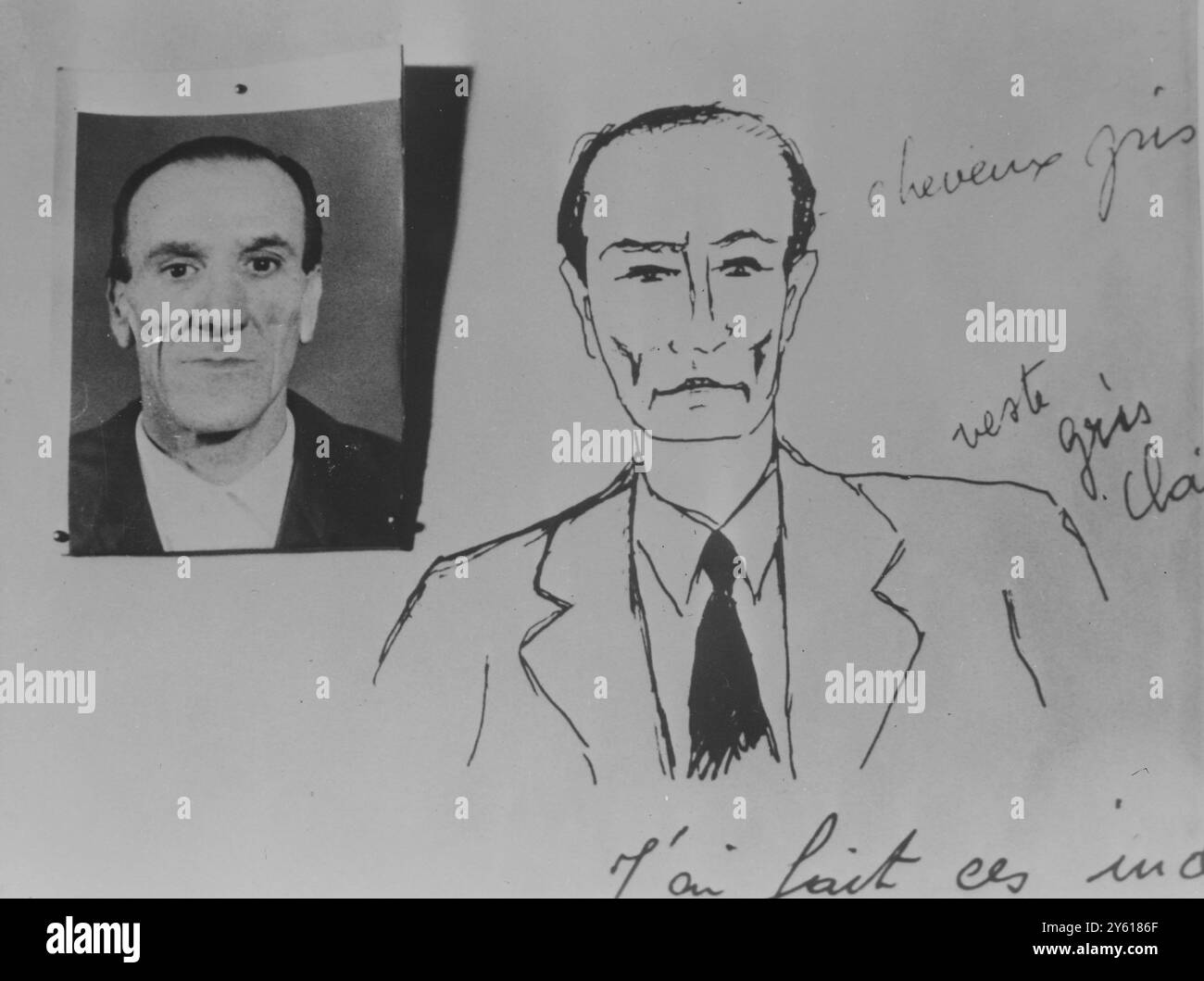 ART MISC MORETTI FLAVIO ARTIST TRAPS PICKPOCKET 5 JULY 1960 Stock Photo ...