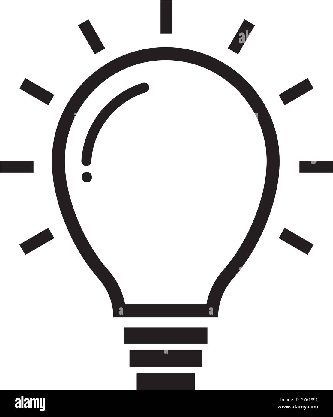 bulb vector icon illustration symbol design Stock Vector Image & Art - Alamy