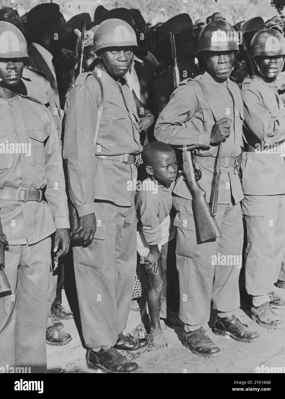 INDEPENDENCE CELEBRATIONS IN BELGIAN CONGO 4 JULY 1960 Stock Photo - Alamy