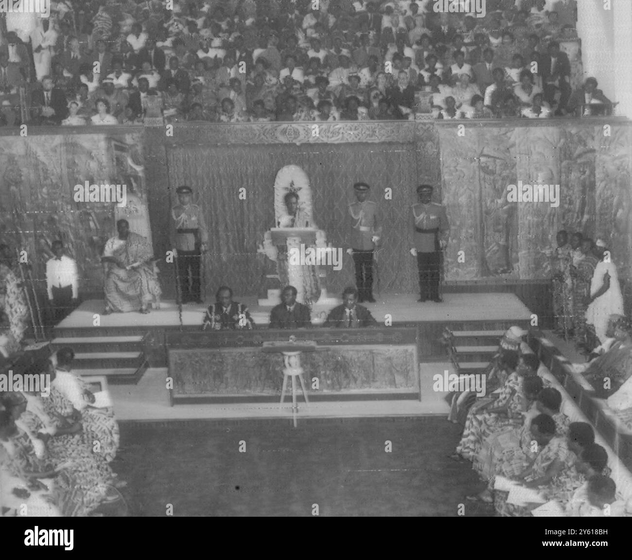 NEW GHANA PARLIAMENT SITS 4 JULY 1960 Stock Photo - Alamy