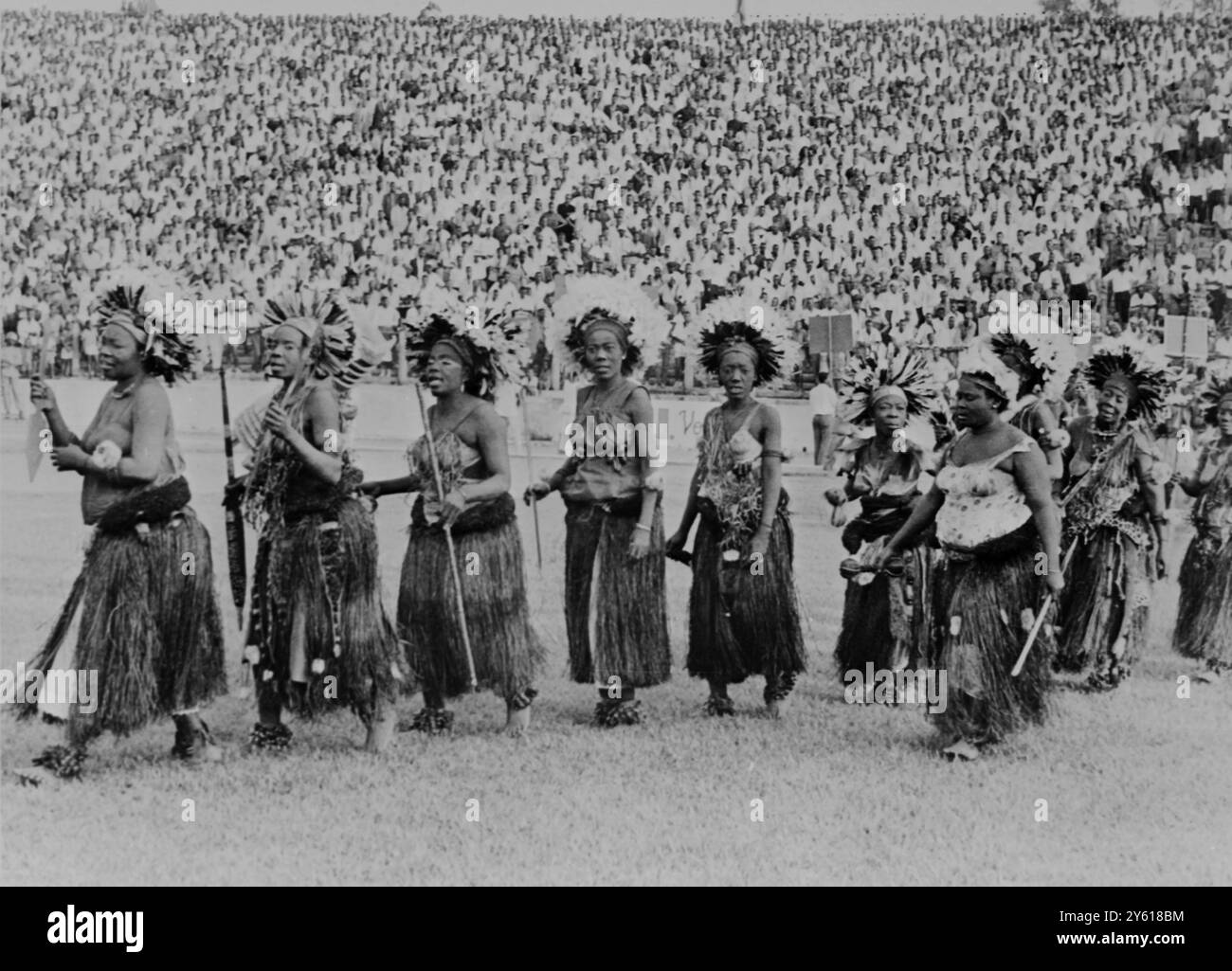 INDEPENDENCE CELEBRATIONS IN BELGIAN CONGO 4 JULY 1960 Stock Photo - Alamy