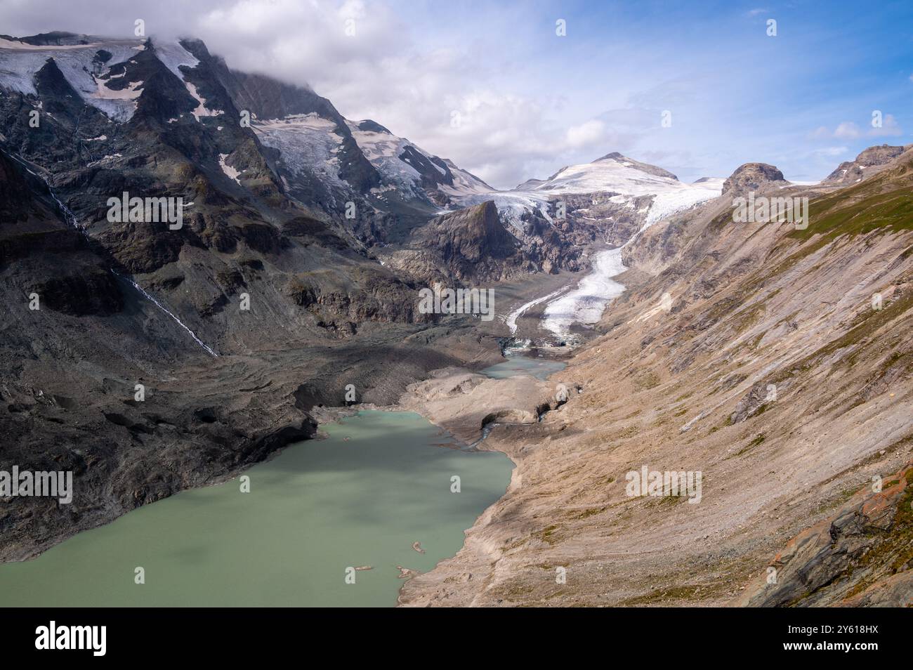 The Pasterze glacier on the Grossglockner in Austria Stock Photo - Alamy