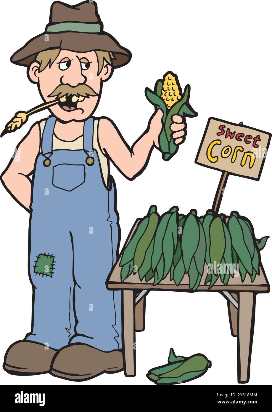Detail of corn flower Cut Out Stock Images & Pictures - Alamy