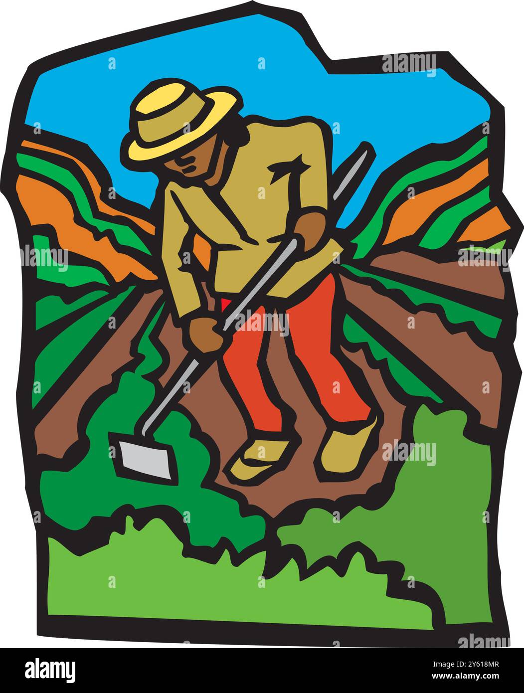 Hoe product Cut Out Stock Images & Pictures - Alamy