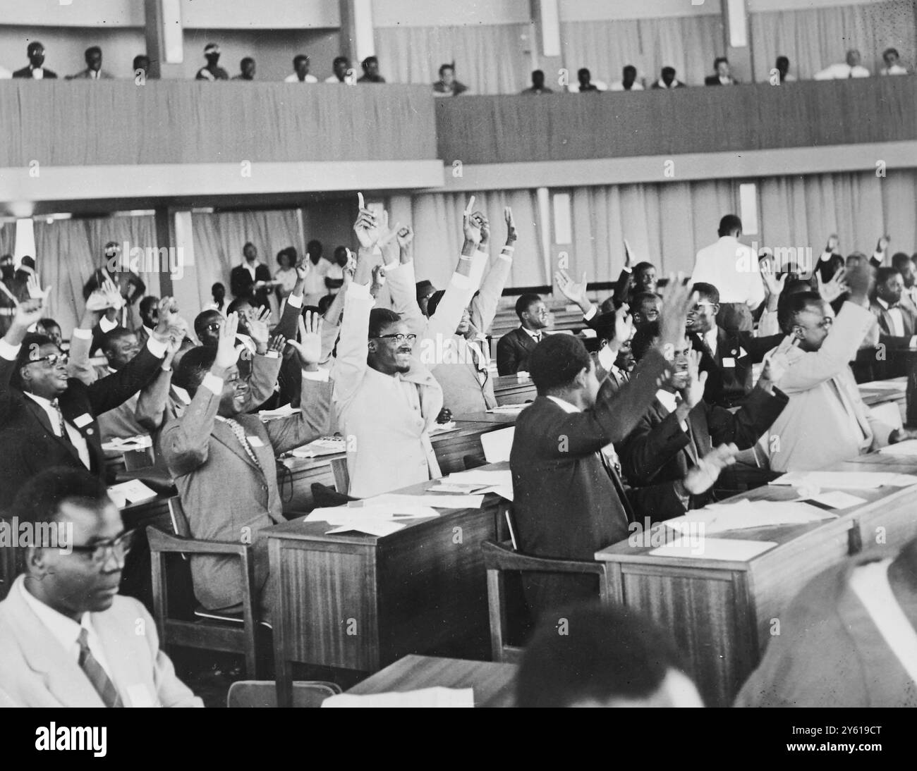 Patrice lumumba june 1960 hi-res stock photography and images - Alamy