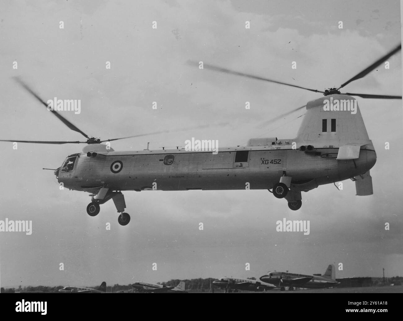 AVIATION RECORD FLIGHT 192 TYPE LONDON ROME 16 JUNE 1960 Stock Photo ...