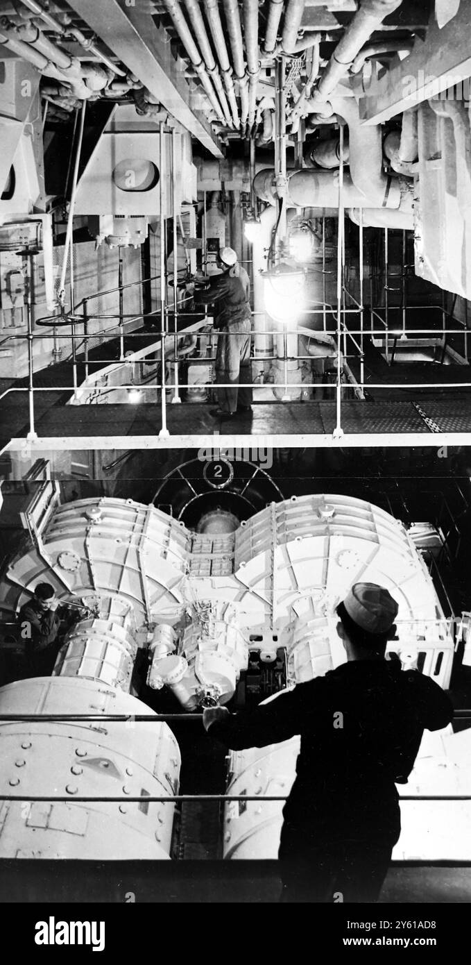 SHIPS ICE BREAKER LENIN SOVIET SHIP INTERIOR AND EXTERIOR 13 JUNE 1960 ...