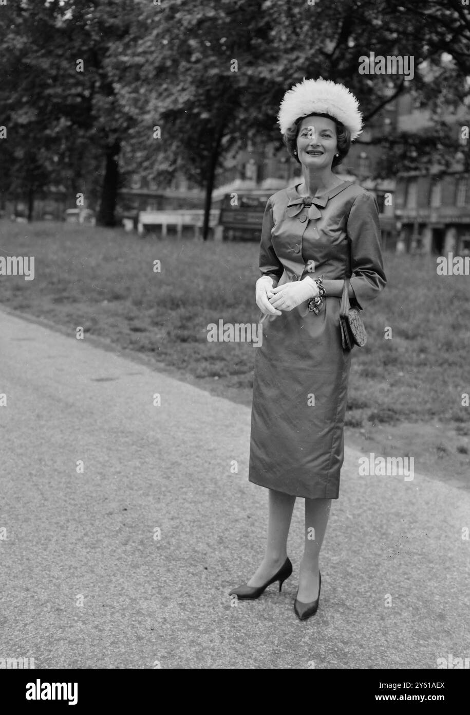 JOHN AYRES IN OUTFIT FOR ASCOT 13 JUNE 1960 Stock Photo - Alamy